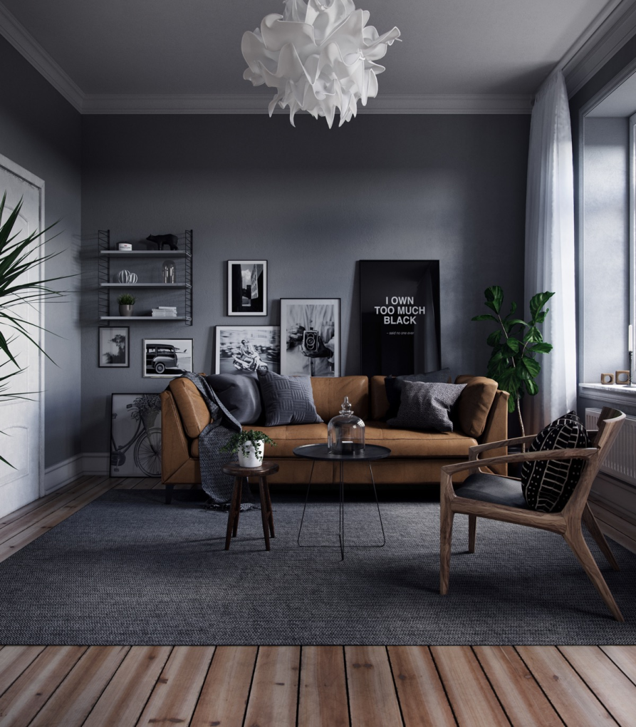 The New Era of Rustic Scandinavian in Living Room Interior - StoryNorth