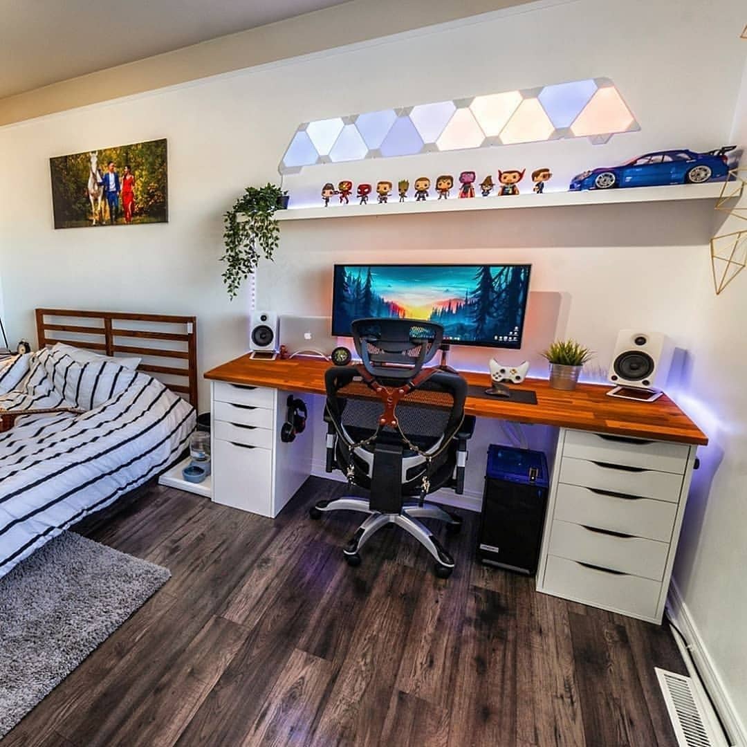 20 Inspiring Ideas to Design a Dream Gamer Bedroom - StoryNorth