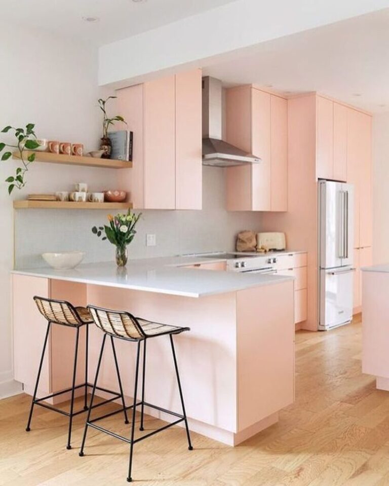 19 Pink Kitchen Ideas for a Fun and Feminine Touch - StoryNorth