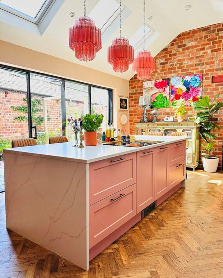 19 Pink Kitchen Ideas for a Fun and Feminine Touch - StoryNorth