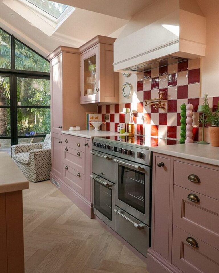 19 Pink Kitchen Ideas for a Fun and Feminine Touch - StoryNorth